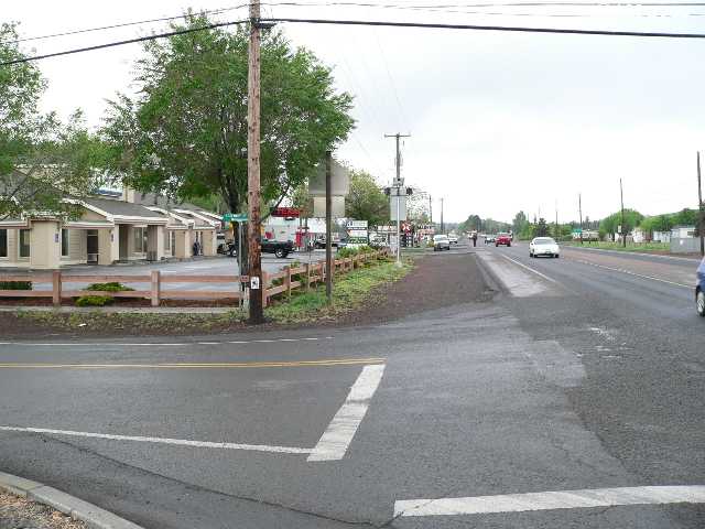 Terrebonne, Oregon is close to Smith Rock, a rock climbers paradise.