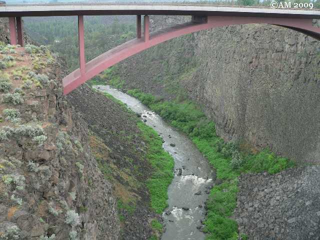 Terrebonne, Oregon is close to Smith Rock, a rock climbers paradise.