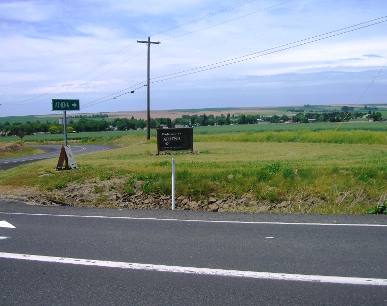 Athena, Oregon has a Scottish heritage background and the local proudly ...