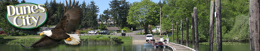 Dunes City is located on the shore of Siltcoos lake.